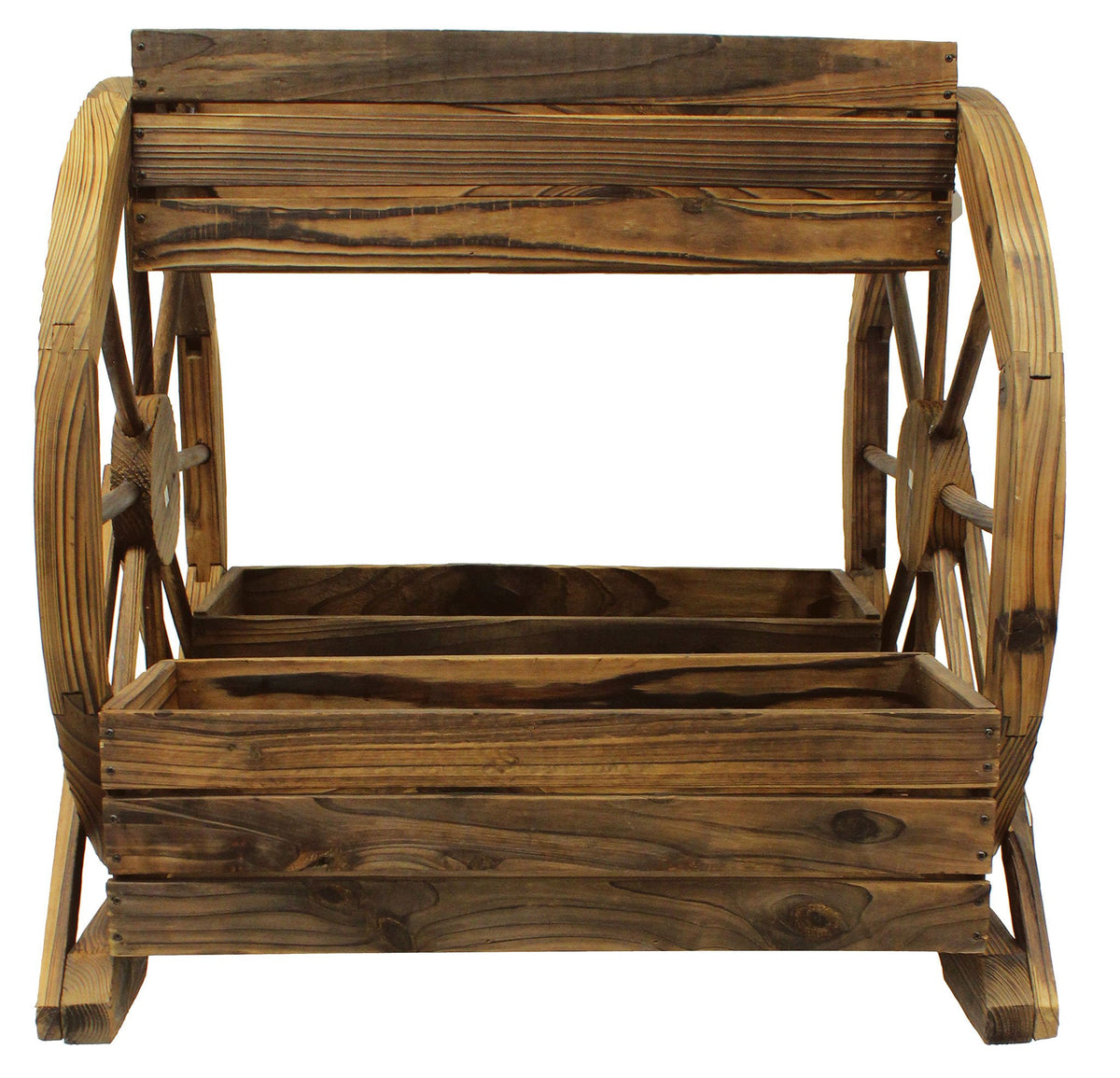 3-Tier Wagon Wheel Planter – Leigh Country