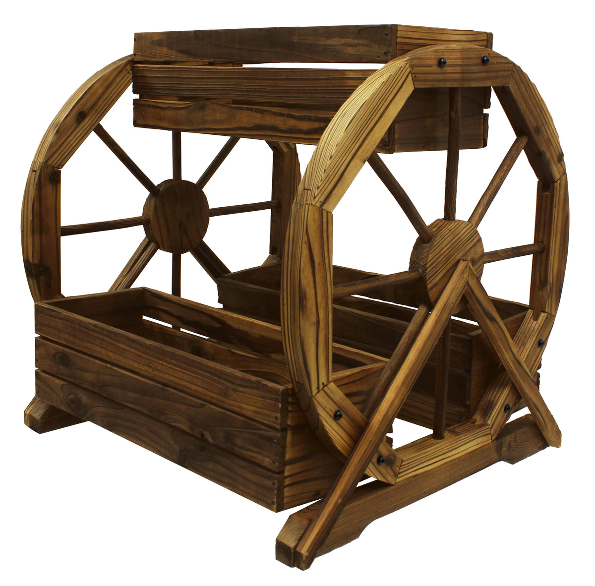 3-Tier Wagon Wheel Planter – Leigh Country