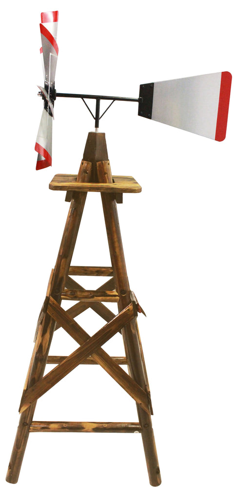 6.5 Ft. Char-Log Windmill – Leigh Country