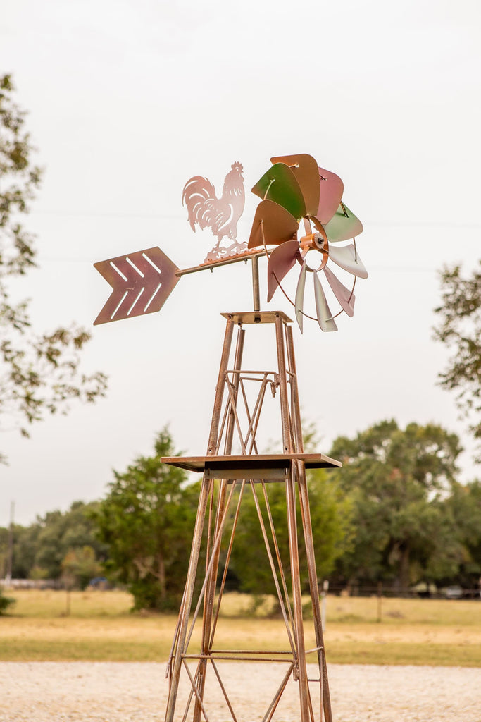 6 ft. Easy Fold Metal Windmill - For Pickup ONLY – Leigh Country