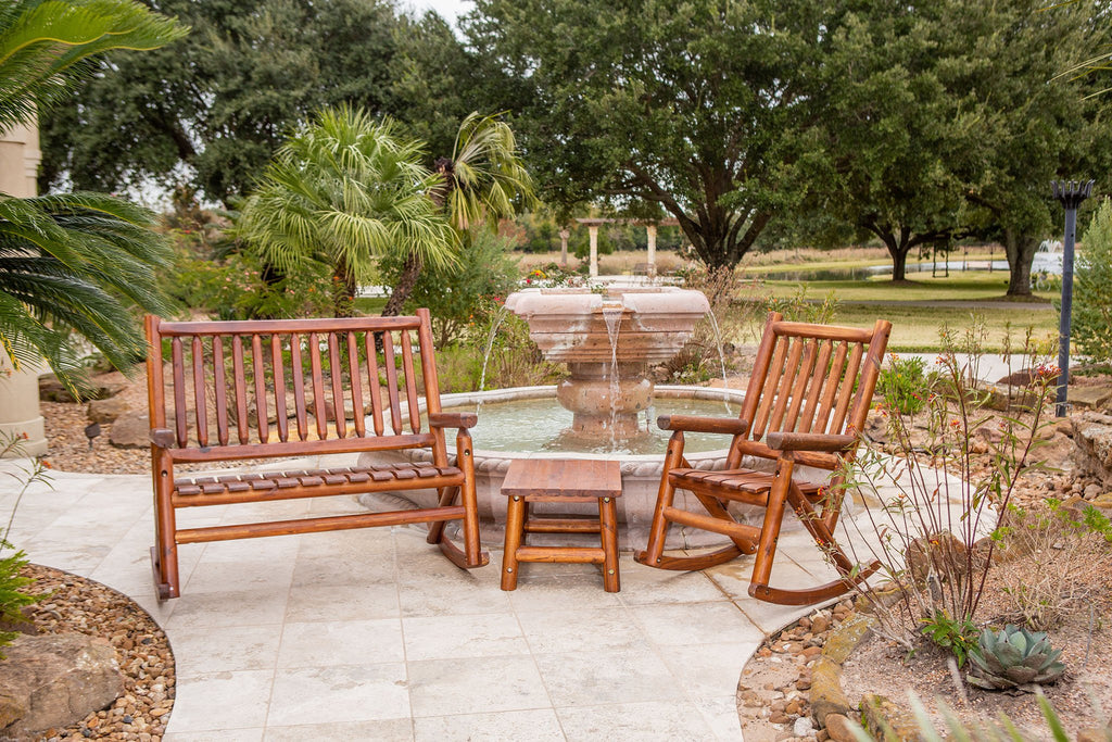 Amber-Log End Table – Leigh Country