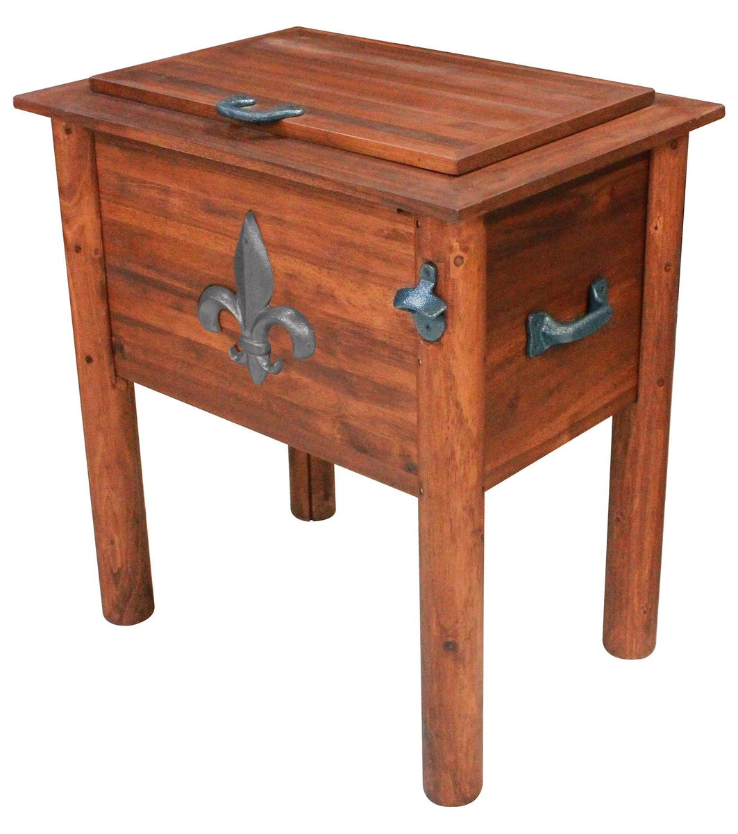 Amber-Log Fleur de Lis Cooler – LEIGH COUNTRY