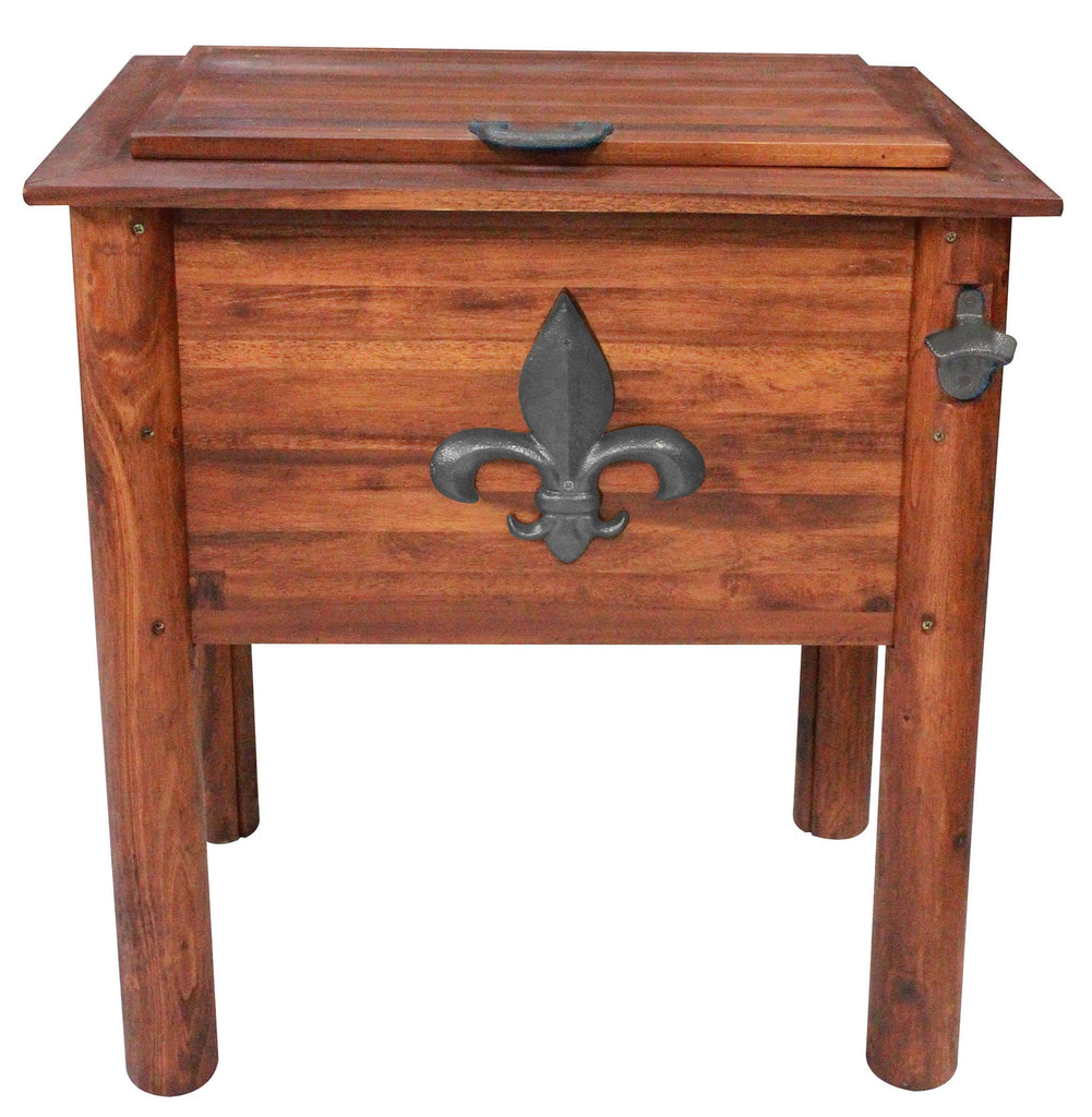 Amber-Log Fleur de Lis Cooler – Leigh Country