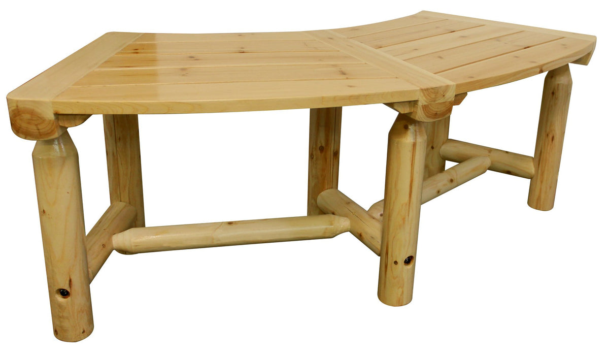 Aspen Curved Bench – Leigh Country