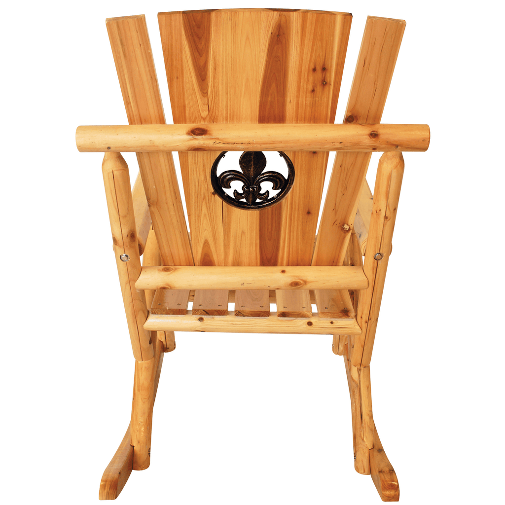 Aspen Fleur-de-lis Medallion Rocker – LEIGH COUNTRY