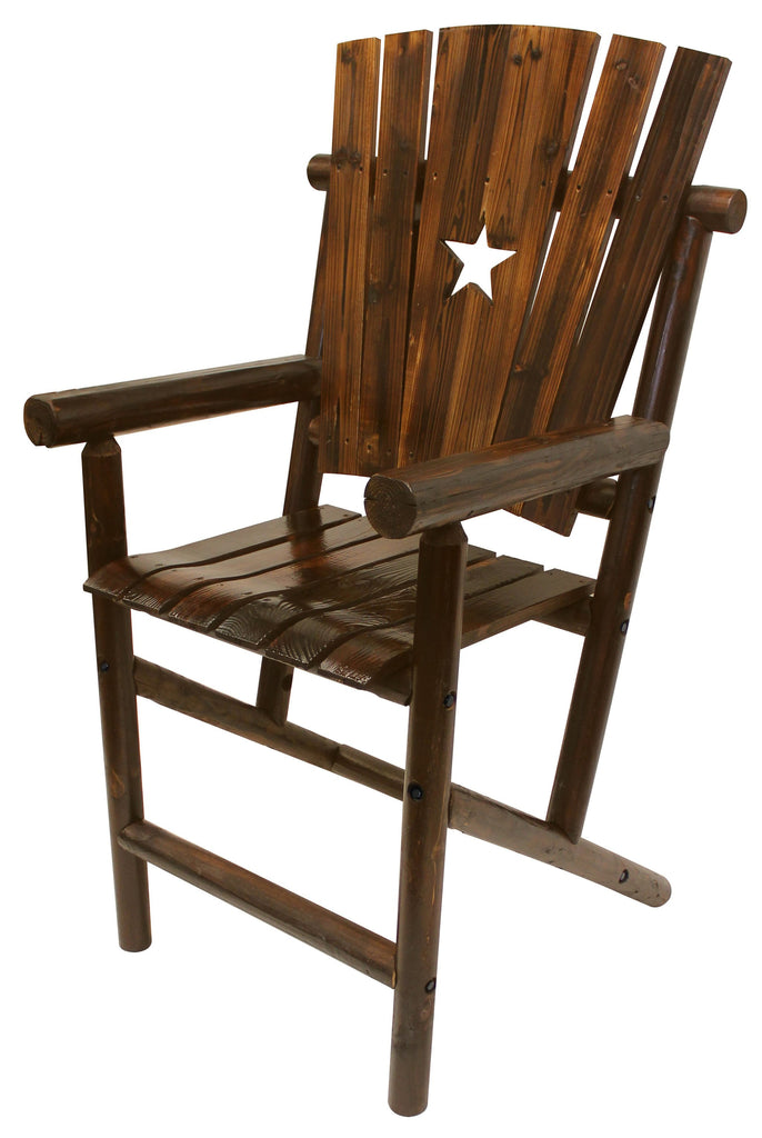 Char-Log Star Bar Arm Chair – Leigh Country
