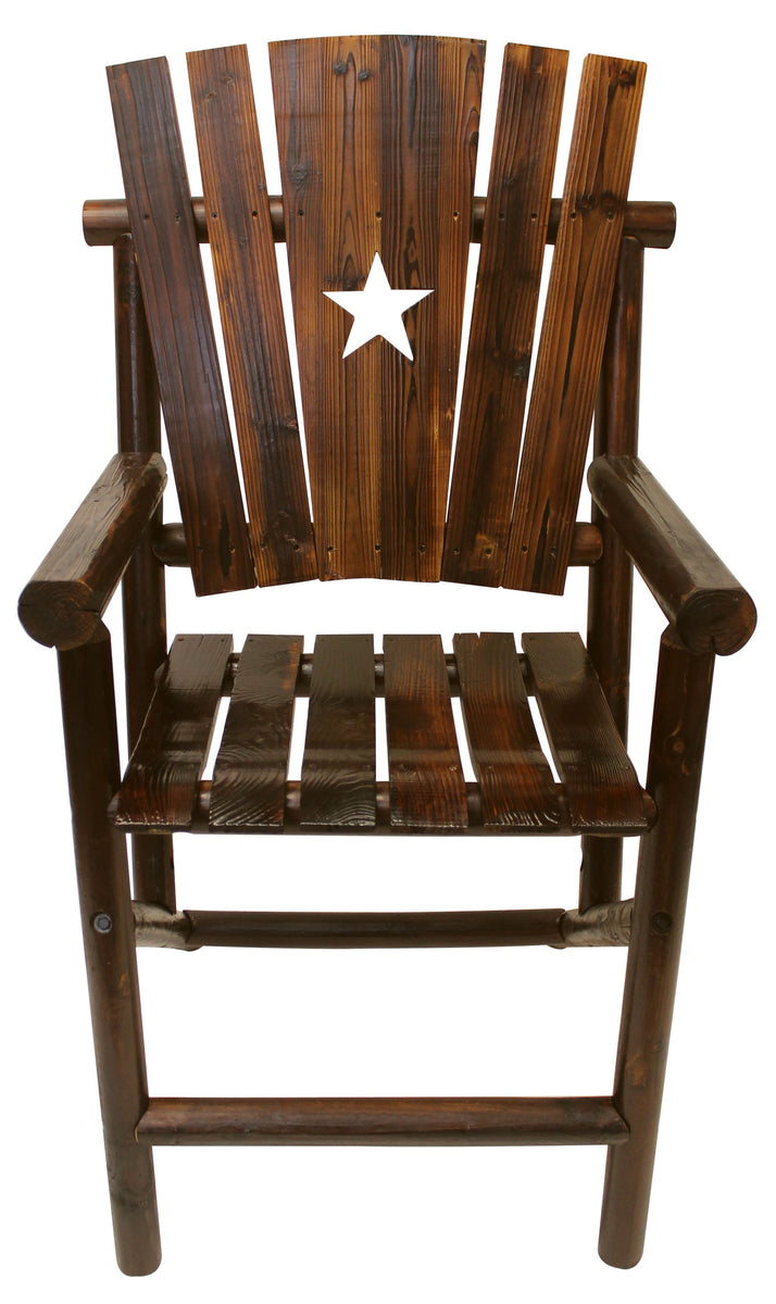 Char-Log Star Bar Arm Chair – Leigh Country