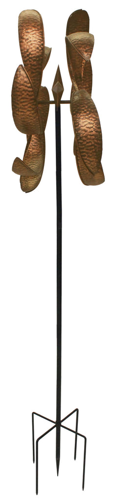 Curved Leaf Wind Spinner w/ Star – Leigh Country