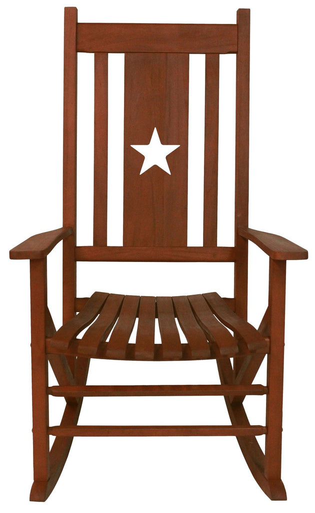 Heartland Natural Star Classic Porch Rocker – Leigh Country
