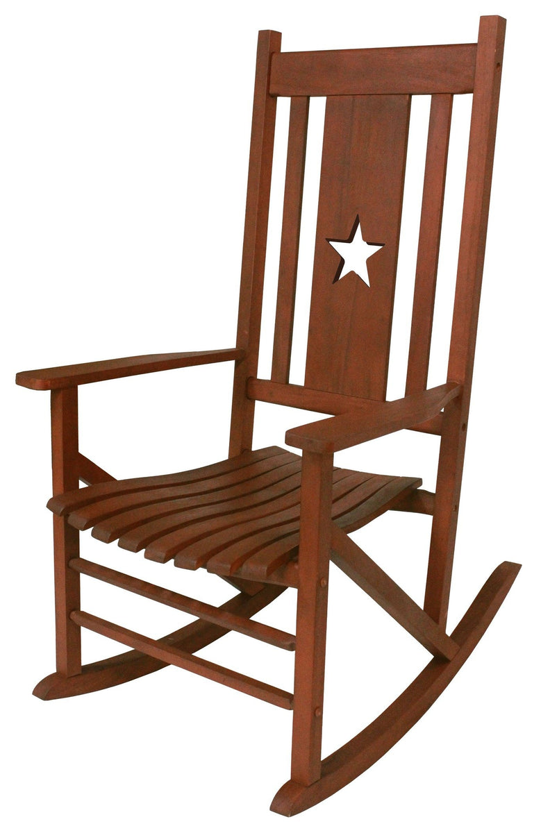 Heartland Natural Star Classic Porch Rocker – Leigh Country
