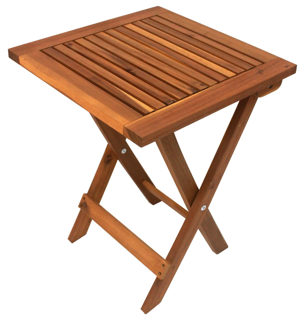 Natural Folding Adirondack Side Table – Leigh Country