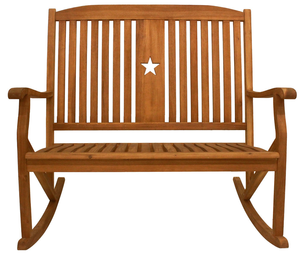 Sequoia Bench Rocker w Star – Leigh Country