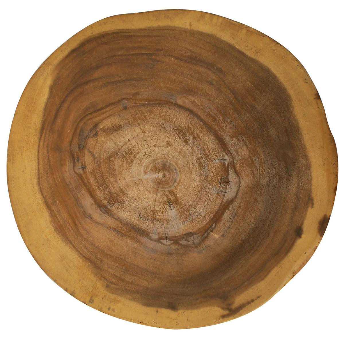 Teak-Log End Table – LEIGH COUNTRY