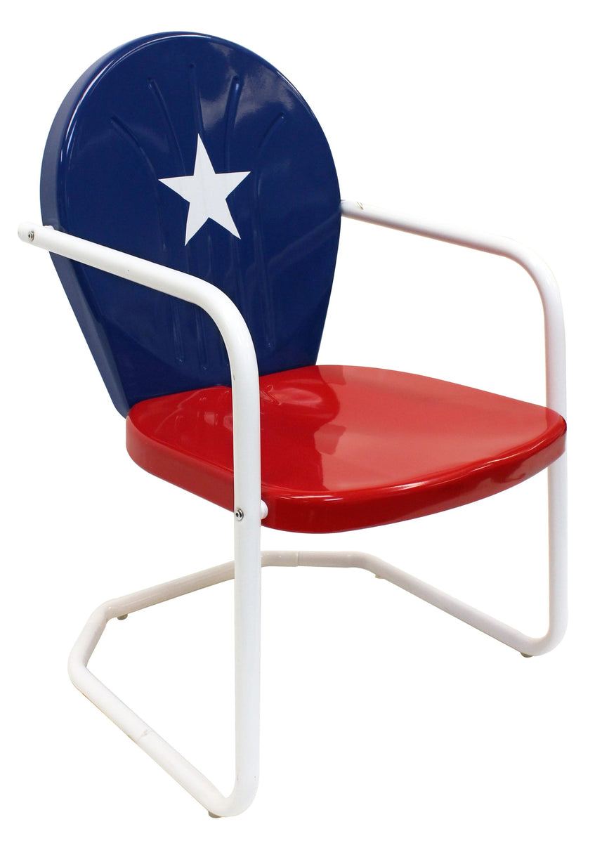 Texas Retro Metal Chair – Leigh Country